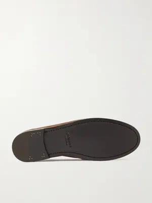 Saint Laurent Laurent Suede Penny Loafers