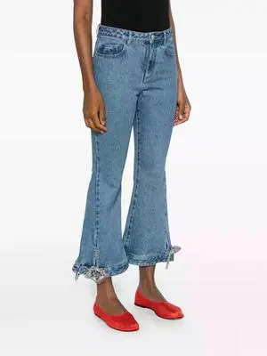 MARQUES' ALMEIDA Buckled-detail Jeans