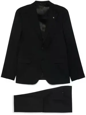 MANUEL RITZ Single-breasted Suit - Black