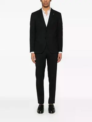 MANUEL RITZ Single-breasted Suit - Black