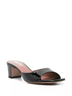 Paris Texas Patent-leather Sandals - Black