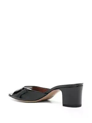 Paris Texas Patent-leather Sandals - Black