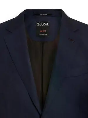 Zegna Oasi Cashmere Suit - Blue