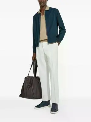 Zegna Pressed-crease Trousers