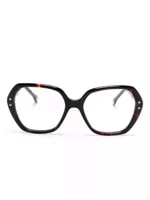 Carolina Herrera Carolina Herrera Geometric-Frame Eyeglasses Black