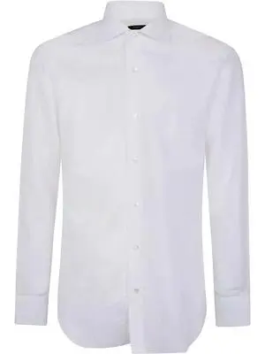 BARBA NAPOLI Cotton Shirt - White