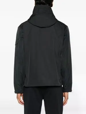 Moncler Lens-detail Hooded Jacket - Black