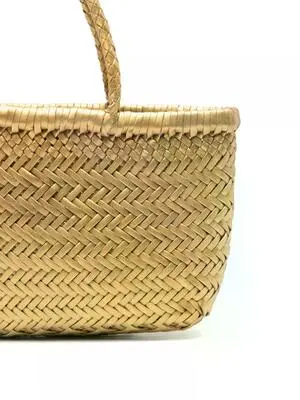 Dragon Diffusion Mini Flat Gora Tote Bag - Gold