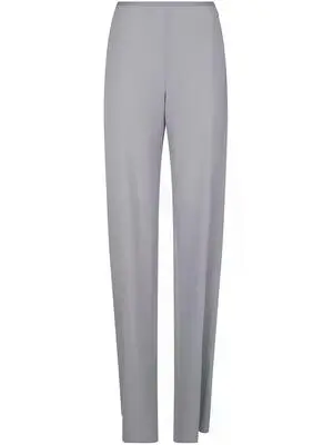 Emporio Armani Cady Texture Palazzo Trousers