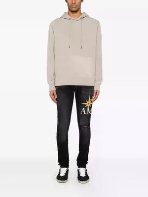 Amiri Starburst Appliqué Jeans