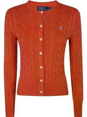 Polo Ralph Lauren Cable-knit Cardigan - Orange