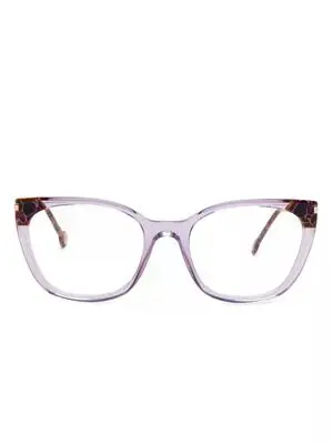 Carolina Herrera Butterfly-frame Eyeglasses - Purple