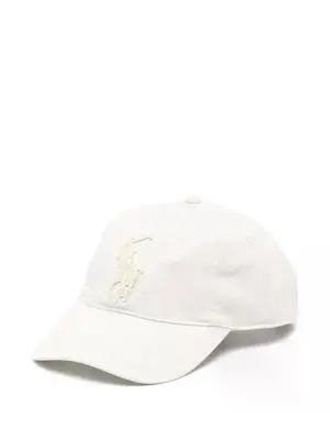 Polo Ralph Lauren Logo-embroidered Cap - White