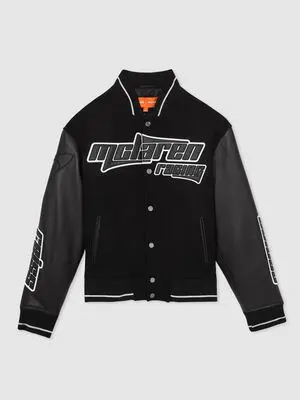 REISS X Mclaren F1 Team Circuit Bomber Jacket - Black