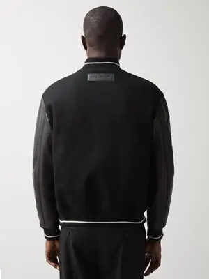 REISS X Mclaren F1 Team Circuit Bomber Jacket - Black