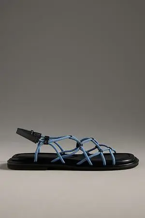 Intentionally Blank Lychee Sandals Blue