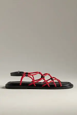 Intentionally Blank Lychee Sandals - Red