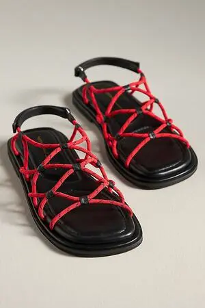Intentionally Blank Lychee Sandals - Red