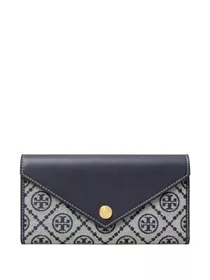 Tory Burch T Monogram Wallet - Blue