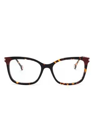 Carolina Herrera Butterfly Eyeglasses - Brown