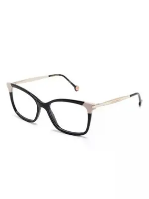 Carolina Herrera Rectangle Eyeglasses - Black