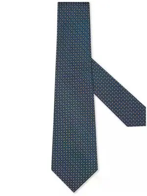 Zegna Silk Neck Tie - Blue