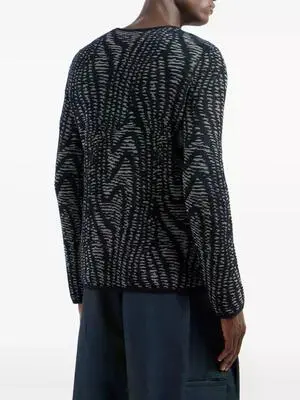 Giorgio Armani Abstract Pattern Pullover