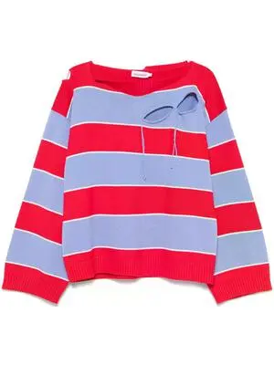 Charles Jeffrey Loverboy Frill Sweaters For Men