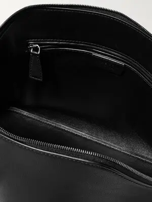 THE ROW Devon Medium Leather Tote - Black