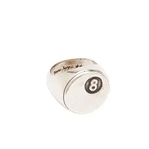 TWOJEYS 8 Ball Ring - Silver