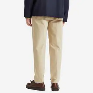 A.p.c. Pieter Textured Cotton Pleat Trousers