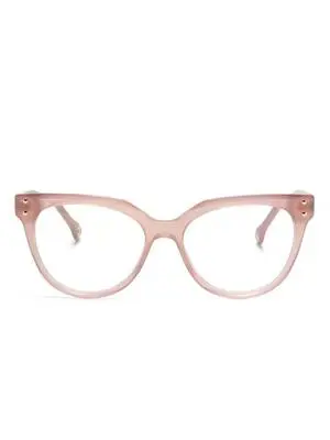 Carolina Herrera Butterfly Frame Glasses - Pink