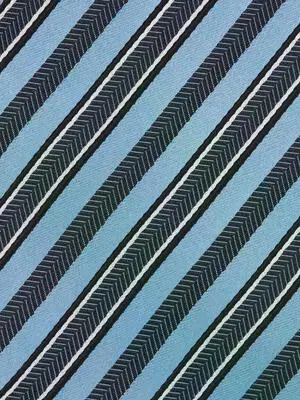 Zegna Silk-cotton Neck Tie - Blue
