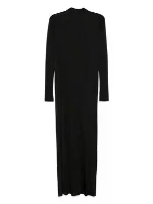 Balenciaga Stretch Maxi Dress - Black