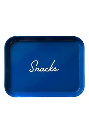 THREE POTATO FOUR Snack Tray - Deli Blue