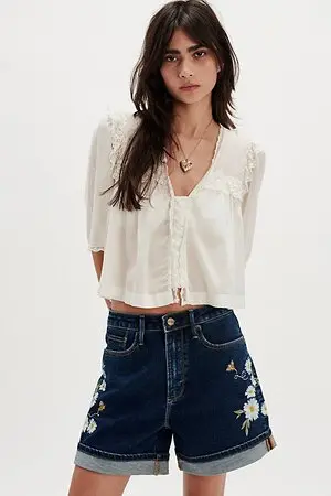 DRIFTWOOD Aria Denim Shorts - Daisy Bee Daze