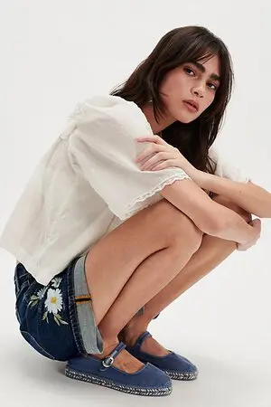 DRIFTWOOD Aria Denim Shorts - Daisy Bee Daze