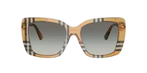 Burberry Square Frame Sunglasses - Grey Gradient