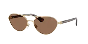 Burberry Burberry BE3165 Sunglasses Dark Brown