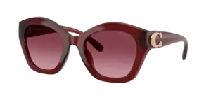 COACH Sunglasses Burgundy Gradient