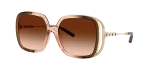 COACH Coach HC8423U Sunglasses Brown Gradient