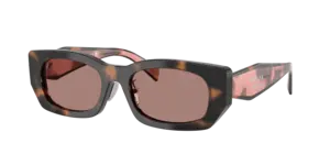 Prada Full Rim Sunglasses - Light Purple Brown