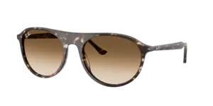 Ray-ban Ray-Ban Unisex Sunglasses Clear Gradient Brown