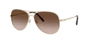 Tory Burch Aviator Sunglasses - Brown Gradient