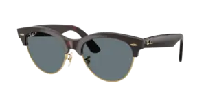 Ray-ban Ray-Ban Clubmaster Sunglasses Dark Blue Polarized