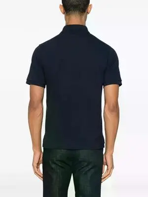 Saint Laurent Cassandre Polo Shirt - Blue