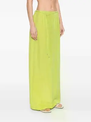 ALYSI Silk Maxi Skirt