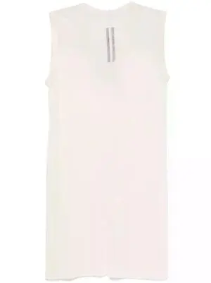 Rick Owens V-neck Top - Neutrals