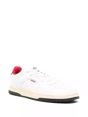 Hugo Logo-patch Sneakers - White