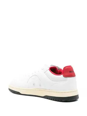 Hugo Logo-patch Sneakers - White